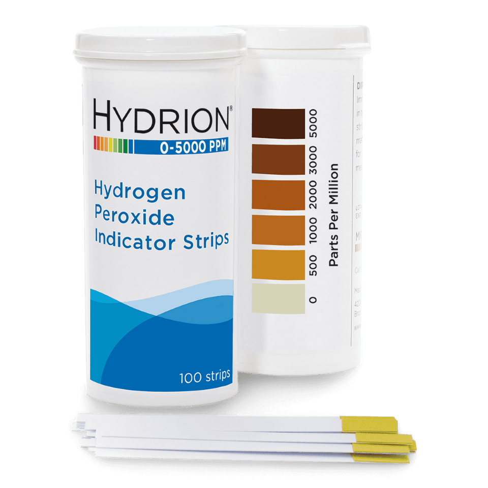 Hydrion Hydrogen Peroxide Test Kits - Healthy Kiwis Australia