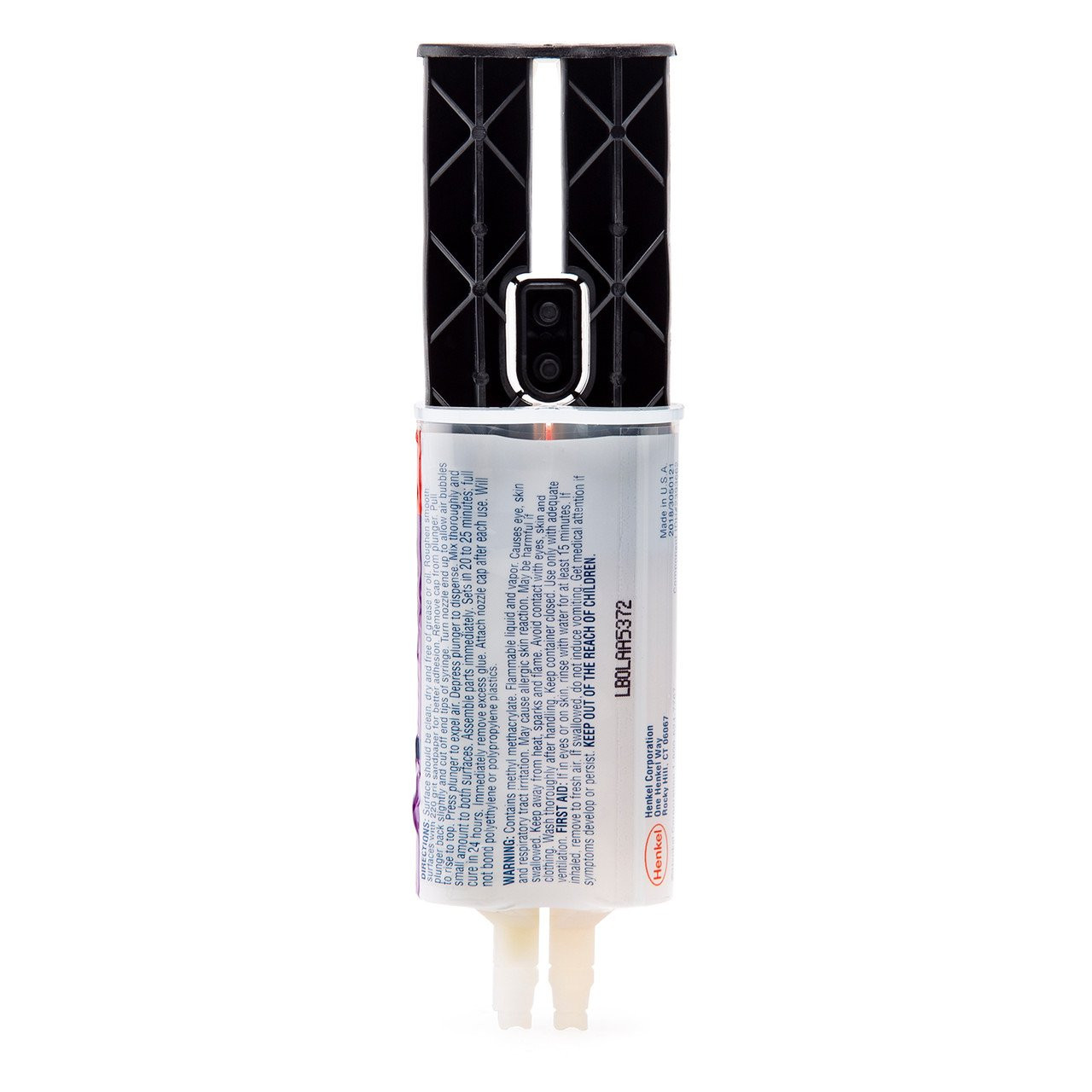 Loctite Epoxy Plastic Bonder (1363118) - 0.85 Fl oz Syringe, Amber