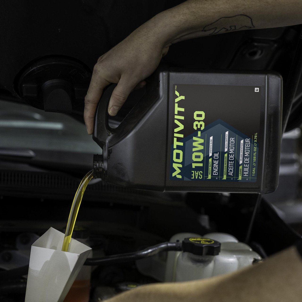 Motivity HD 10W30 Synthetic Oil Change Kit Fits Ford 7.3L Powerstroke ...