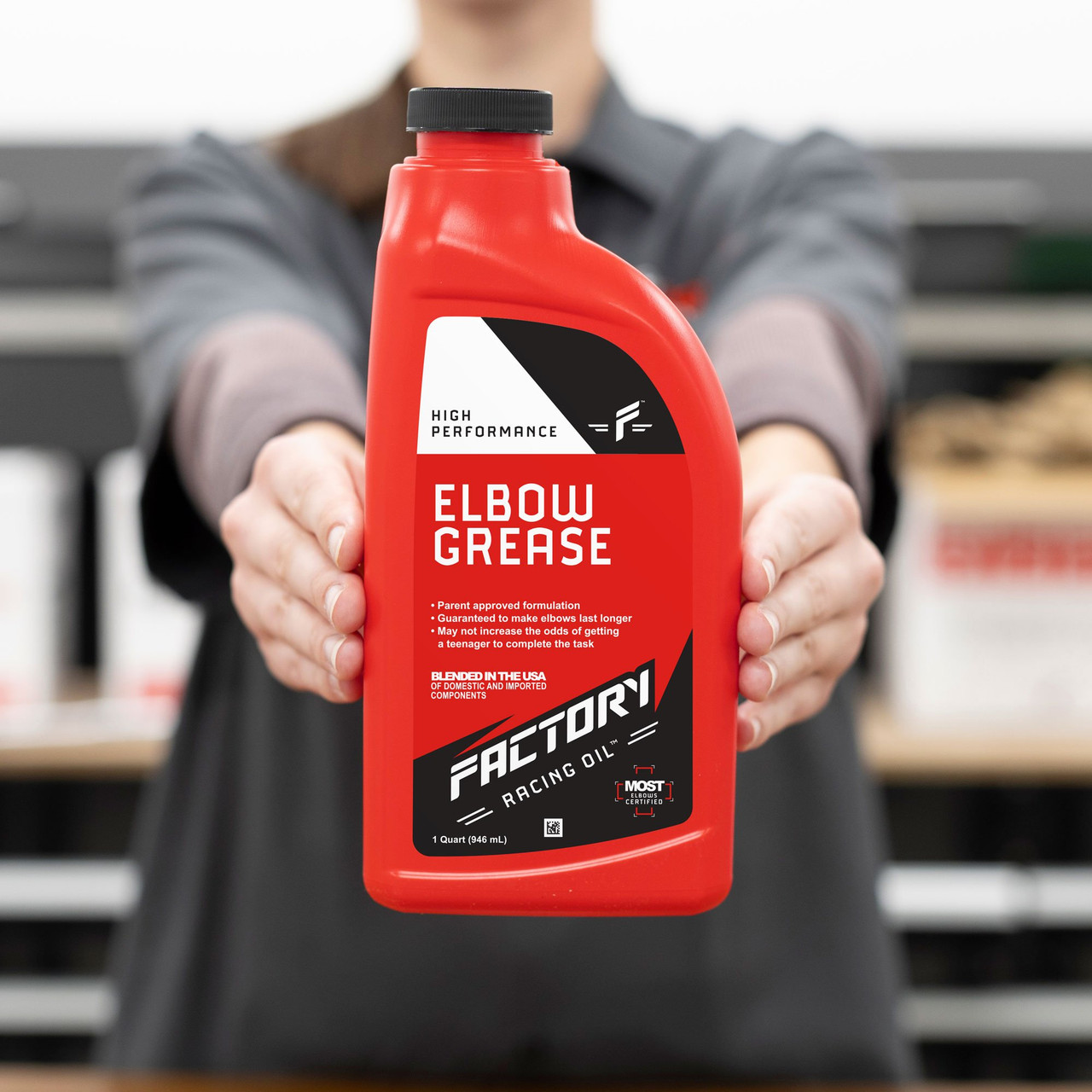 Factory Racing Parts Maximum Strength Elbow Grease – For the DIYer Who ...