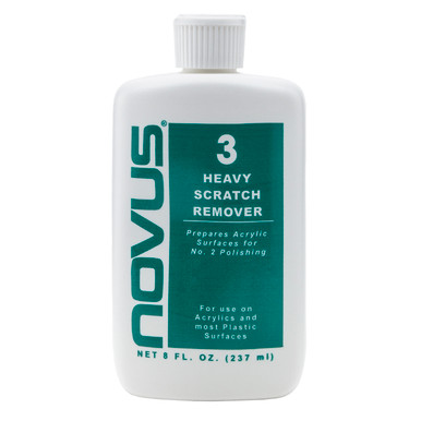 Novus #3 Polish Heavy Scratch Remover - 8 oz