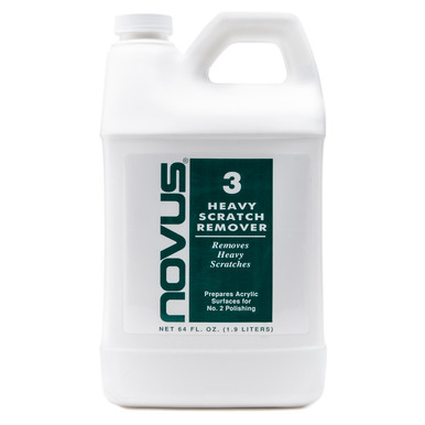 Novus #3 Polish Heavy Scratch Remover - 64 oz Bottle