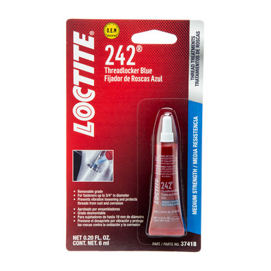 Loctite Threadlocker Blue 242 Medium Strength (LOC487229) (Old PN ...