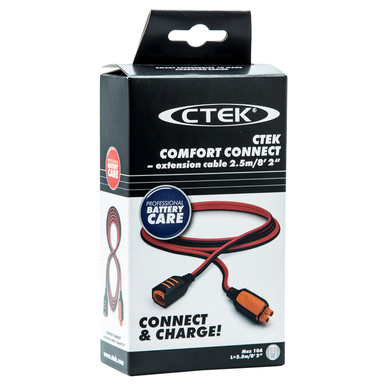 CTEK (56-304) Comfort Connect Extension Cable, 8.2 Ft