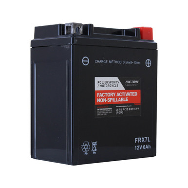 Factory Racing Parts FRX7L AGM Battery – Maintenance Free – Ready to ...