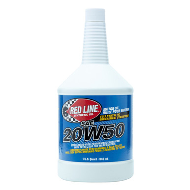Red Line 20W-50 Motor Oil - 1 Qt
