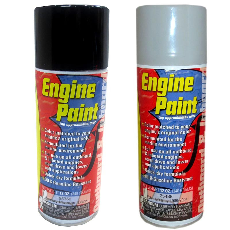 Moeller Engine Paint 12 Oz - Boater's Outlet