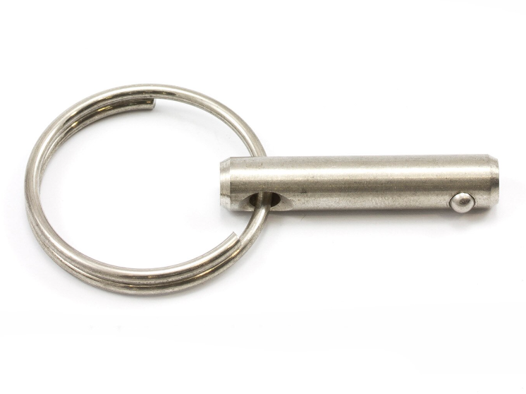 STAINLESS STEEL PULL PIN 1/4" - Boater's Outlet