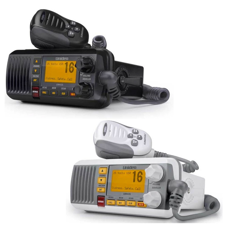 Uniden Fixed Mount Submersible VHF Marine Radio 25 Watts - Boater's Outlet