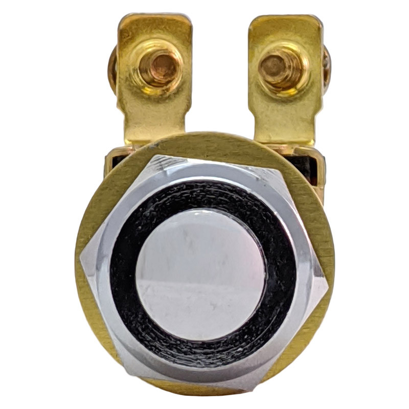 Whitecap Push Button Brass Switch - Boater's Outlet
