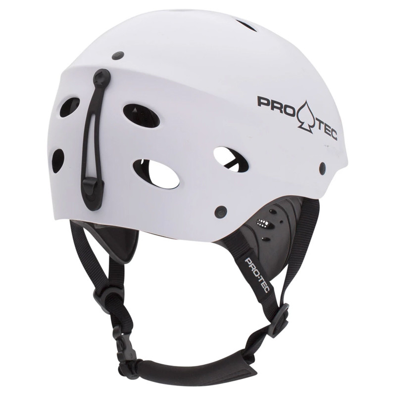 Pro-Tec Ace Satin White Wake Helmet - Boater's Outlet