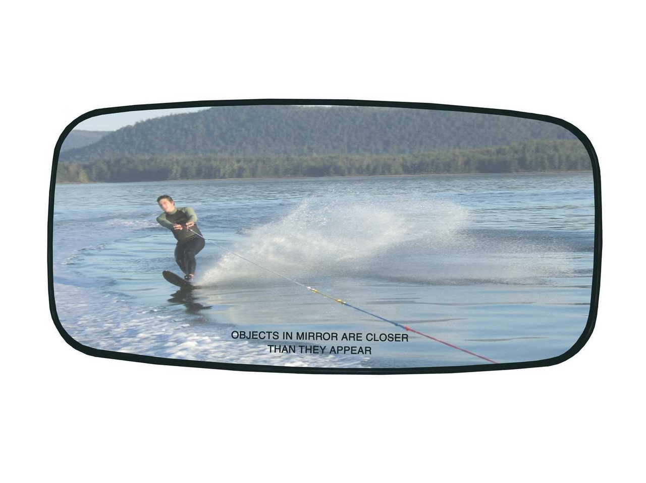 Cipa Comp Universal Boat Mirror-Black - Boater's Outlet