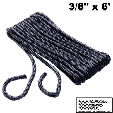 Redrock Fender Line - Double Braided - 3/8" x 6'