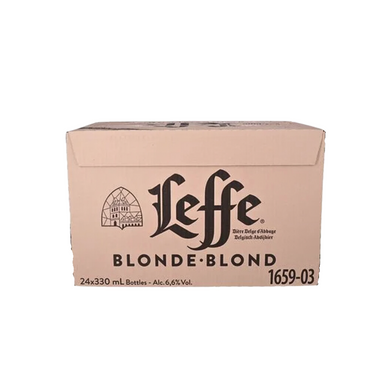 Leffe Blonde 330mL 24 PACK CARTON - The Wine Emporium