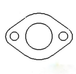 ESSLINGER: OEM, ALUM D-PORT, SVO STYLE HEADER GASKET (1)(SET) - GASKET ...