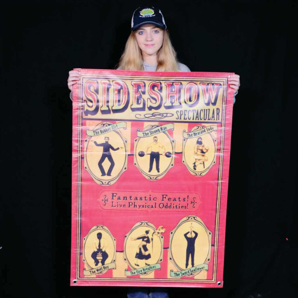 Sideshow Spectacular Sideshow Banner - Uranus Fudge Factory & General Store