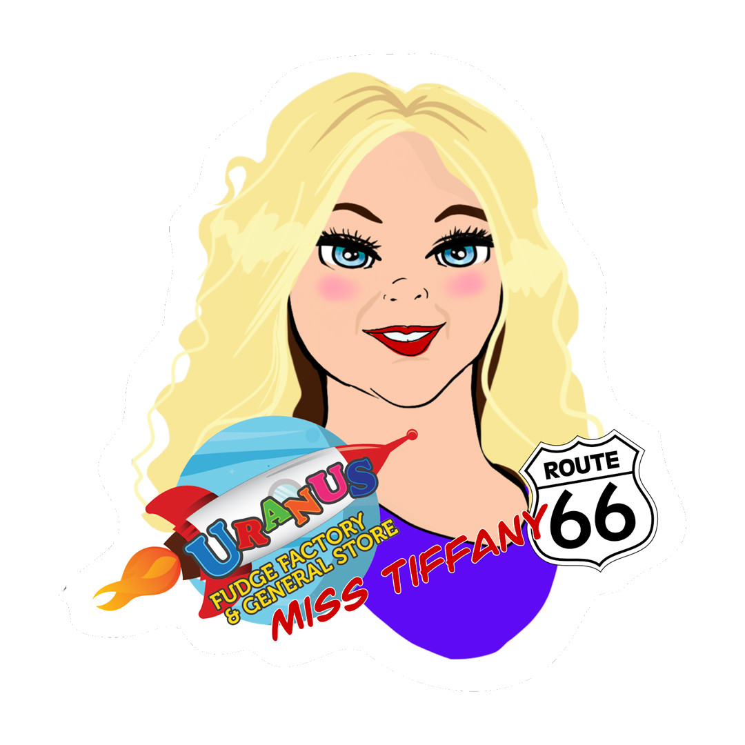 Uranus Missouri - Miss Tiffany Sticker