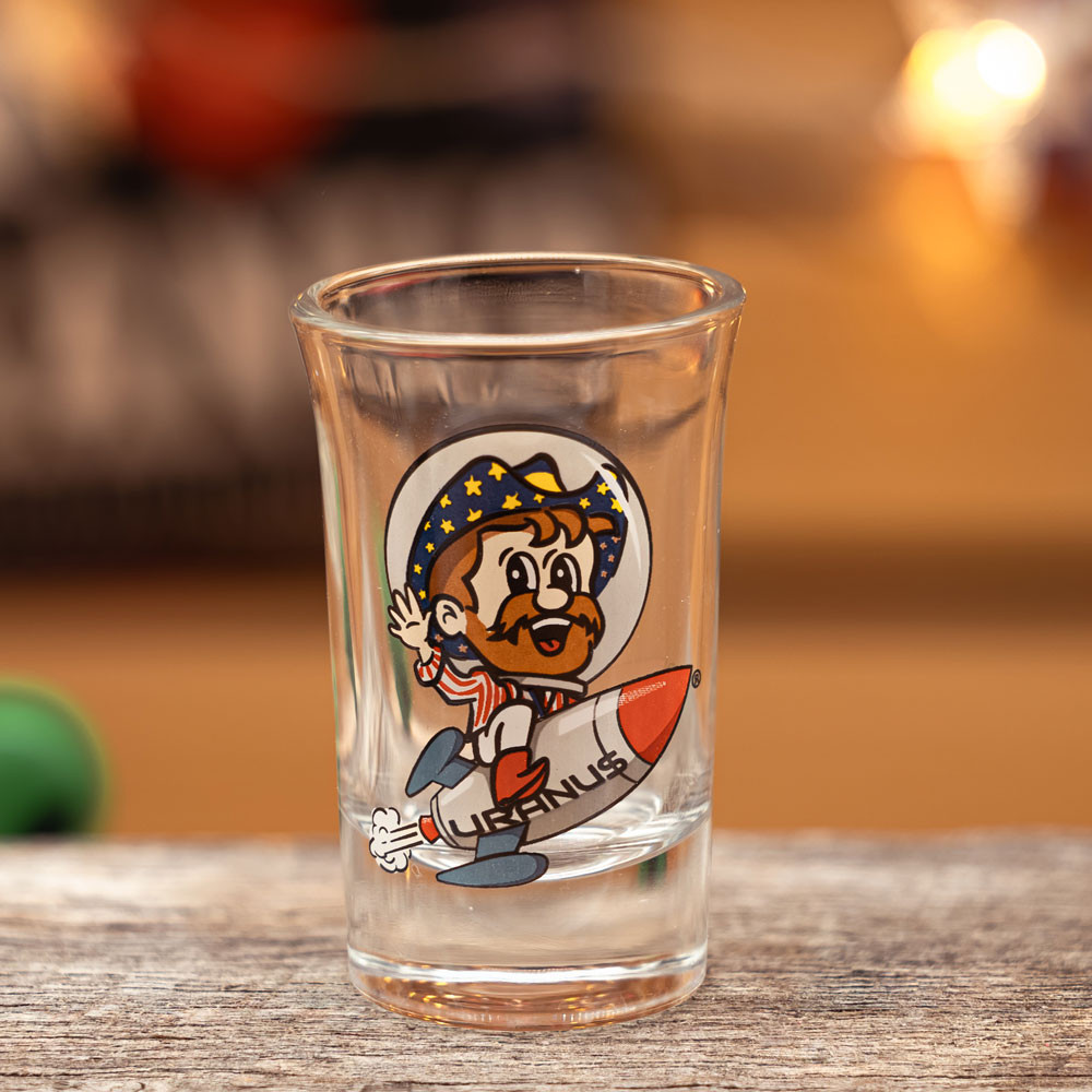Rex Uranus Shot Glass | Gifts from Uranus