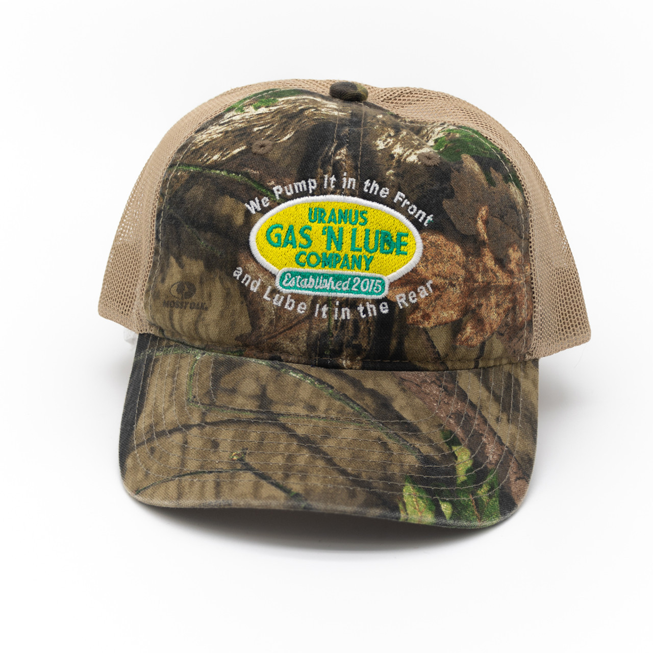 Gas N Lube Hat – Green Camo Mesh | Uranus Apparel