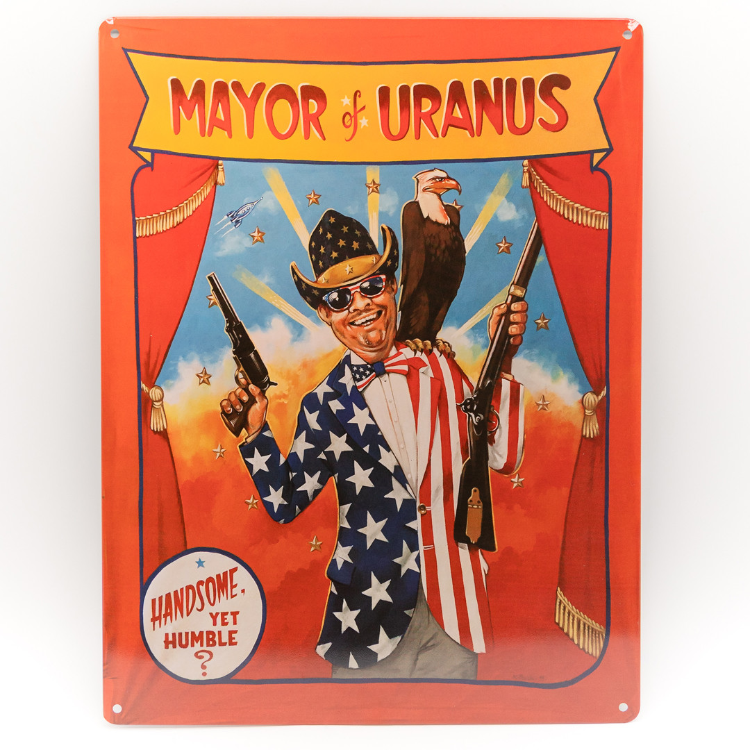 Mayor of Uranus Sideshow Banner - Uranus Fudge Factory & General Store