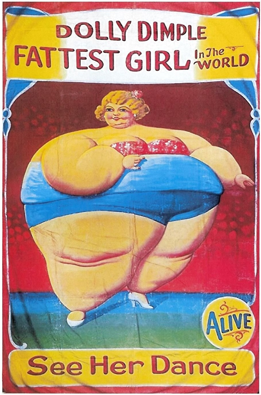 Behind the Banner: Dolly Dimples, The Sideshow Fat Lady - Uranus Fudge ...