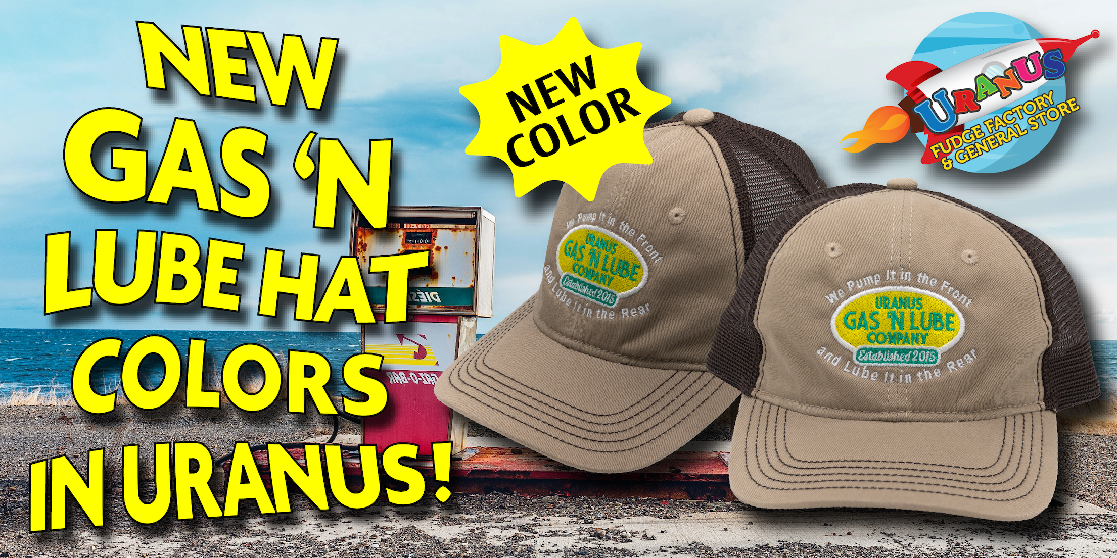 Stick Your Head in Uranus! - Uranus Fudge Factory & General Store