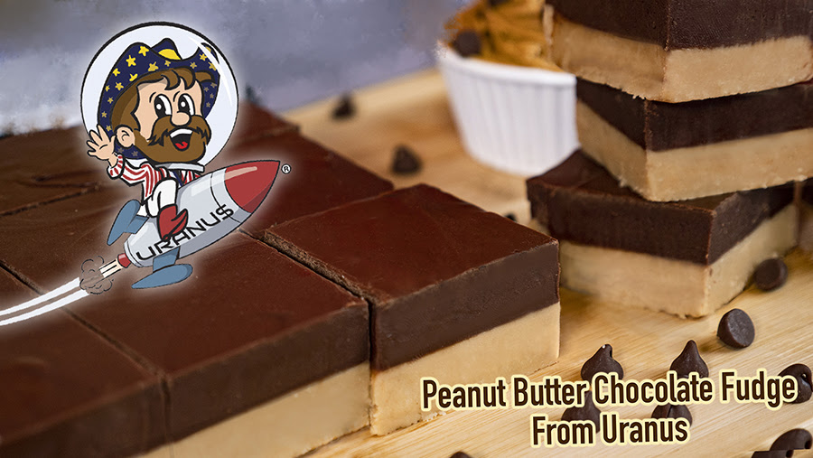 Peanut Butter Chocolate Fudge From Uranus - Uranus Fudge Factory ...
