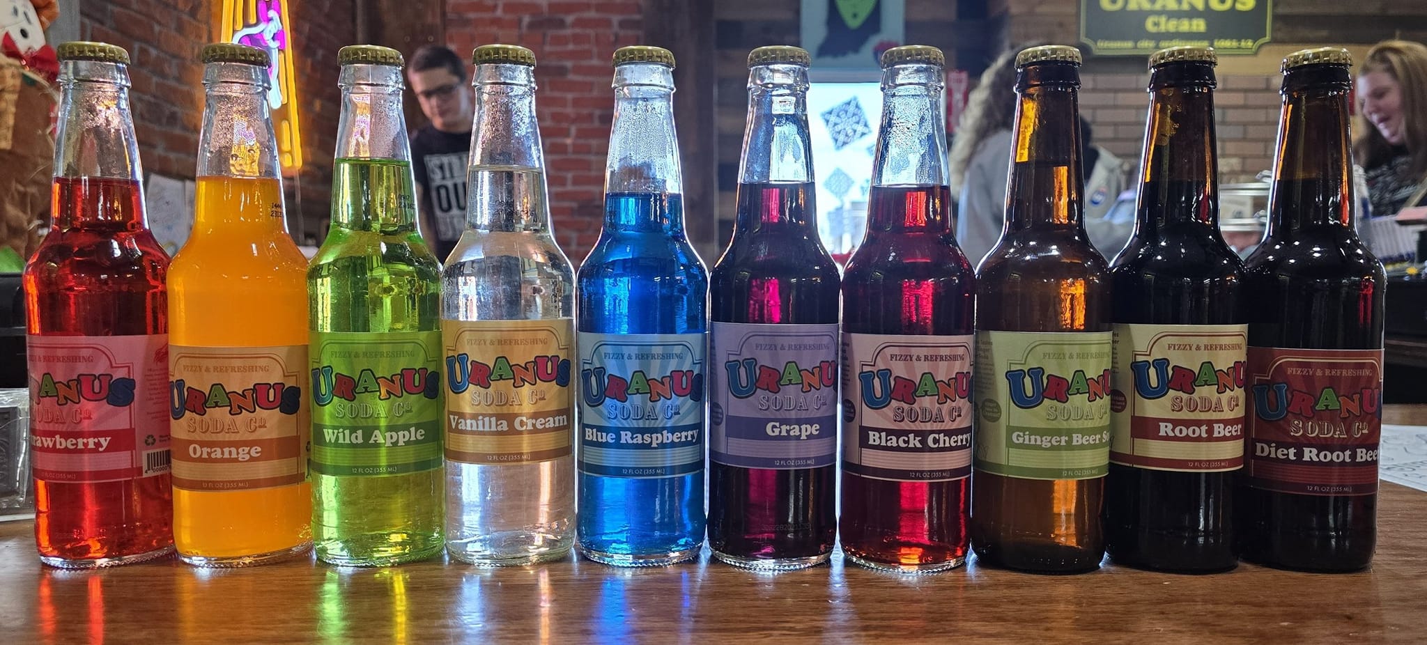 Fizzy & Refreshing- Uranus Soda Co. - Uranus Fudge Factory & General Store