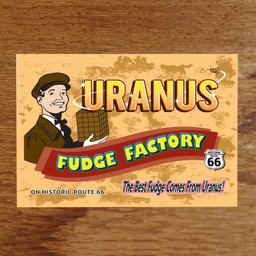 Uranus Fudge Factory Post Card