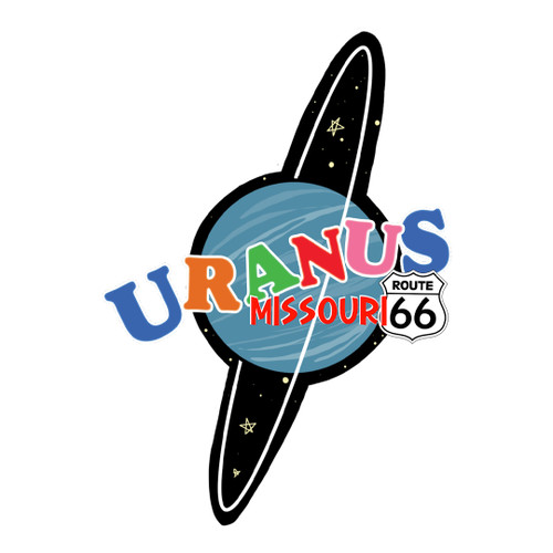 Uranus Missouri Planet Sticker