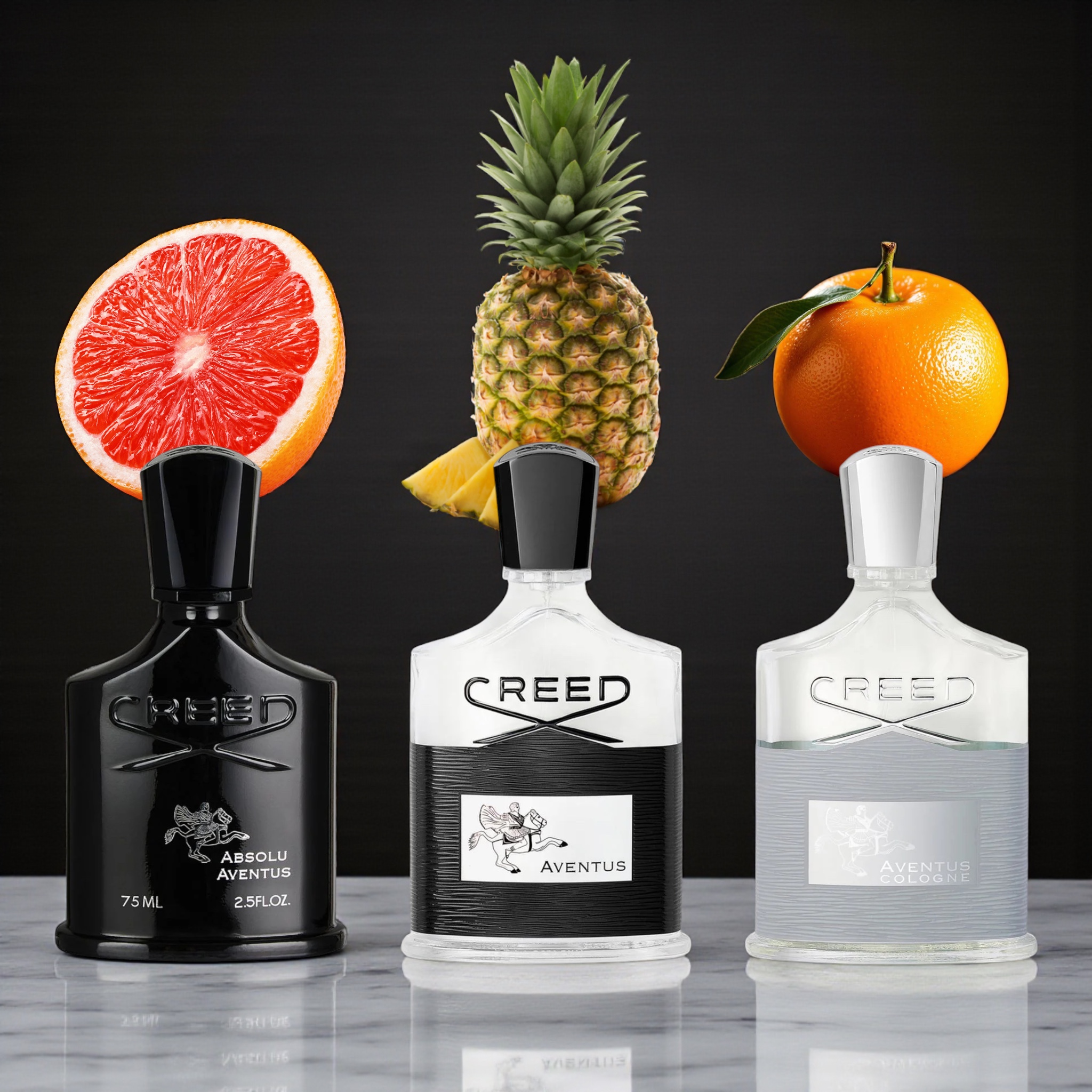 Discover Legendary Power: Creed "Aventus" Best Sellers Sample Set | Perfuum
