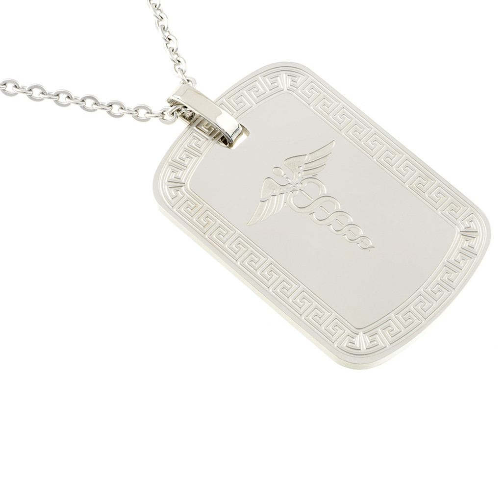 Premier Chain Steel Dog Tag