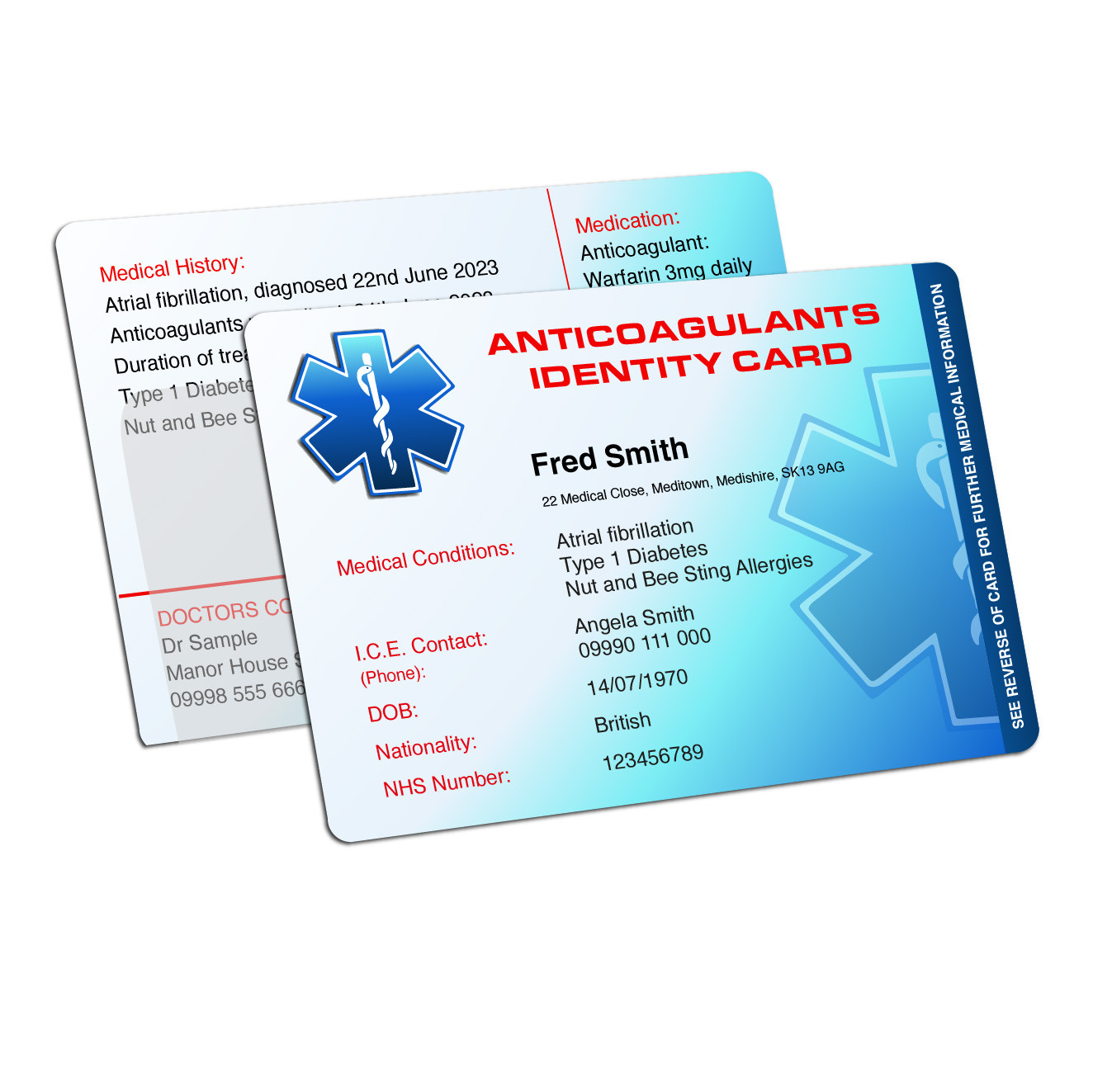 Medical ID Cards