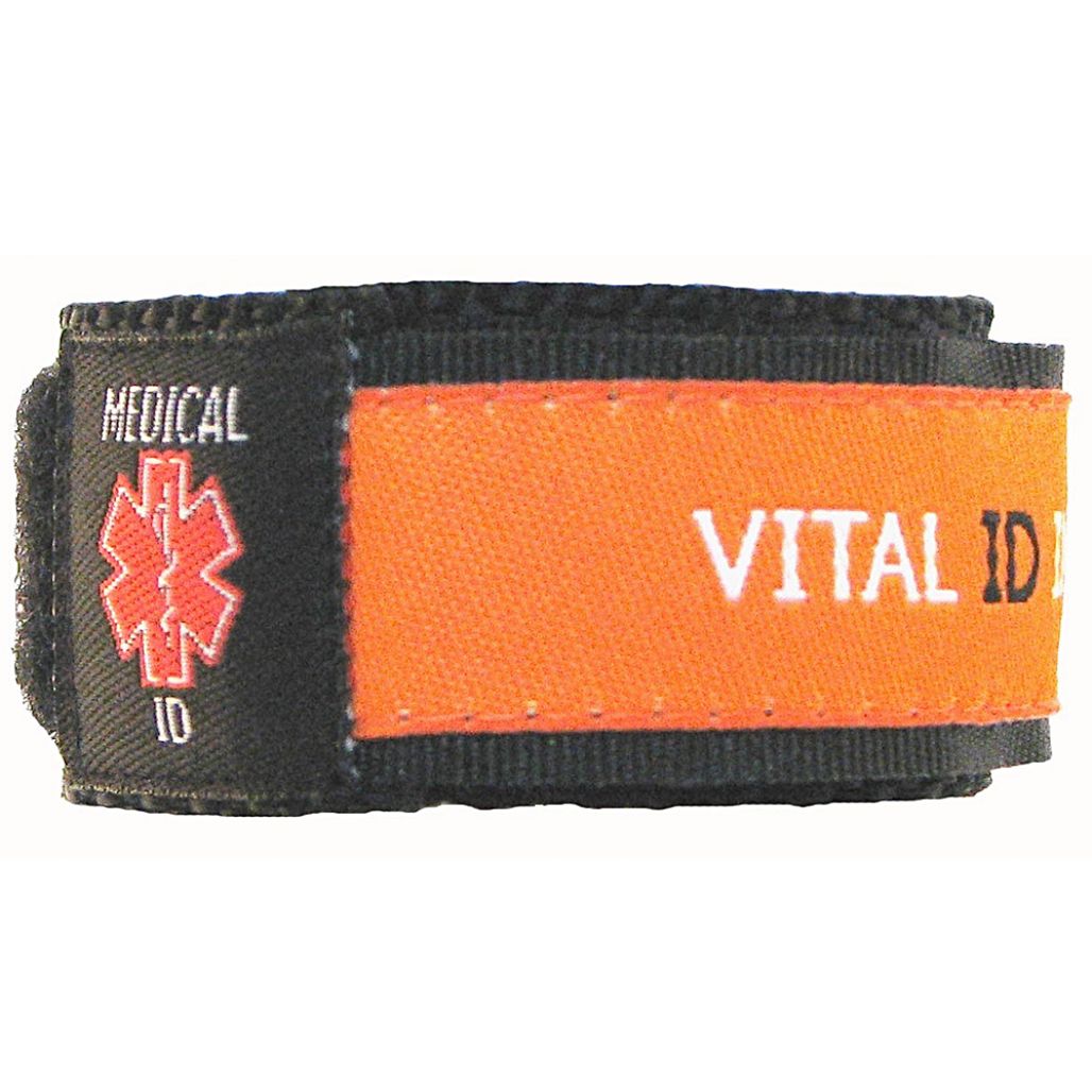 Kids Fabric Medical Wristband