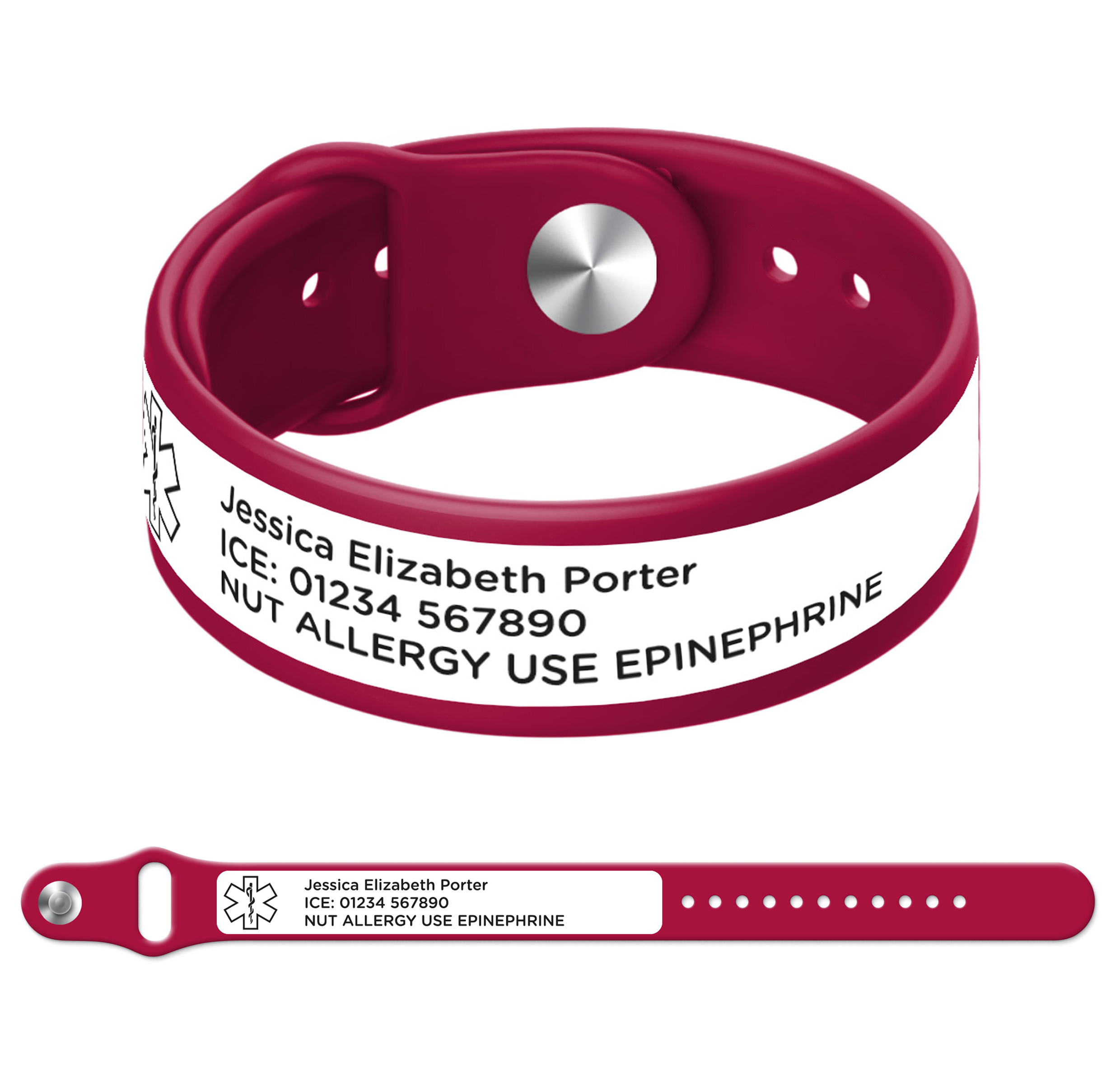 Medical Ultraband (Outside and Inside Engraving)