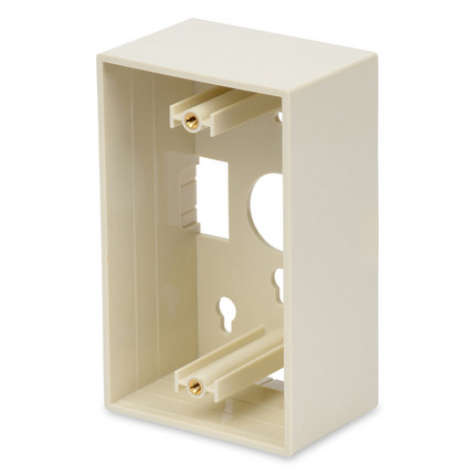 Belden AX102657 KeyConnect Back Box, Single Gang, 1.89 in White