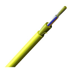 Fiber Optic Cables: MIC Tight-Buffered Cable, Plenum, 6 Fiber, Single ...