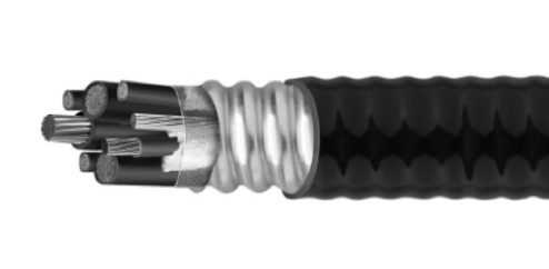 8 AWG 3C MC-HL Armored VFD Cable | By the Foot