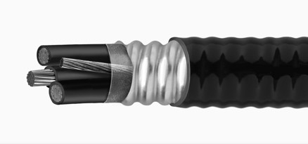 2 AWG 3C EPR/AIA/PVC UL MC Shielded Armored Cable w/G 105C 15KV | By ...