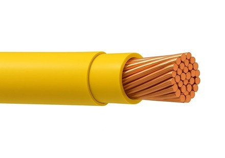 500 MCM Stranded THHN THWN-2 Wire Yellow | By the Foot