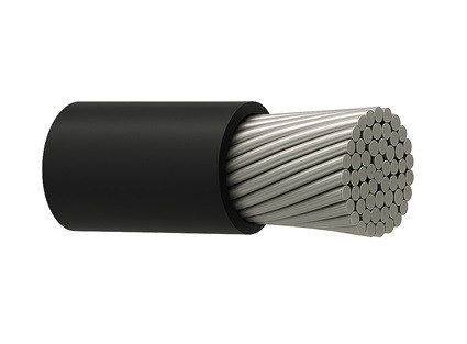 600 KCMIL XHHW-2 Aluminum Wire Black - By the Foot & In Bulk