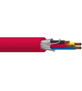 Belden 9578 18/4C BC PVC/PVC SHLD RED