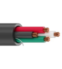 Belden 5302UE-009 Multi-Conductor Cable, 18-4C STR BC PP, PVC JKT WHT ...