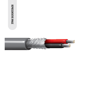 Belden 8759 Multi-Conductor - Single-Pair Cable 1-Pair20 AWG PVC Shield ...