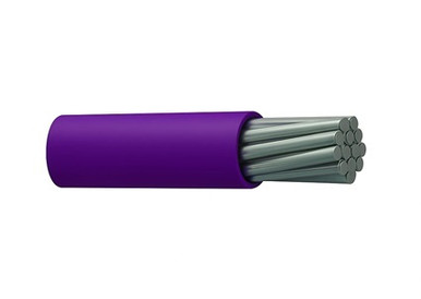 4/0 AWG XHHW-2 Aluminum Wire Purple - By the Foot & In Bulk