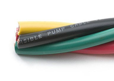 10 AWG 2C Twisted Submersible Pump Wire w/Ground