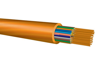 6 Fiber Single Mode TB FEP Plenum Yellow