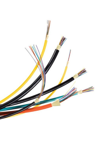 12 Fiber Single Mode TB PVC Plenum Yellow