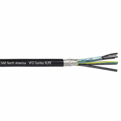 SAB 16/1PR Double-Shielded VFD Cable Combo XLPE M4 600V TC-ER - Pro ...