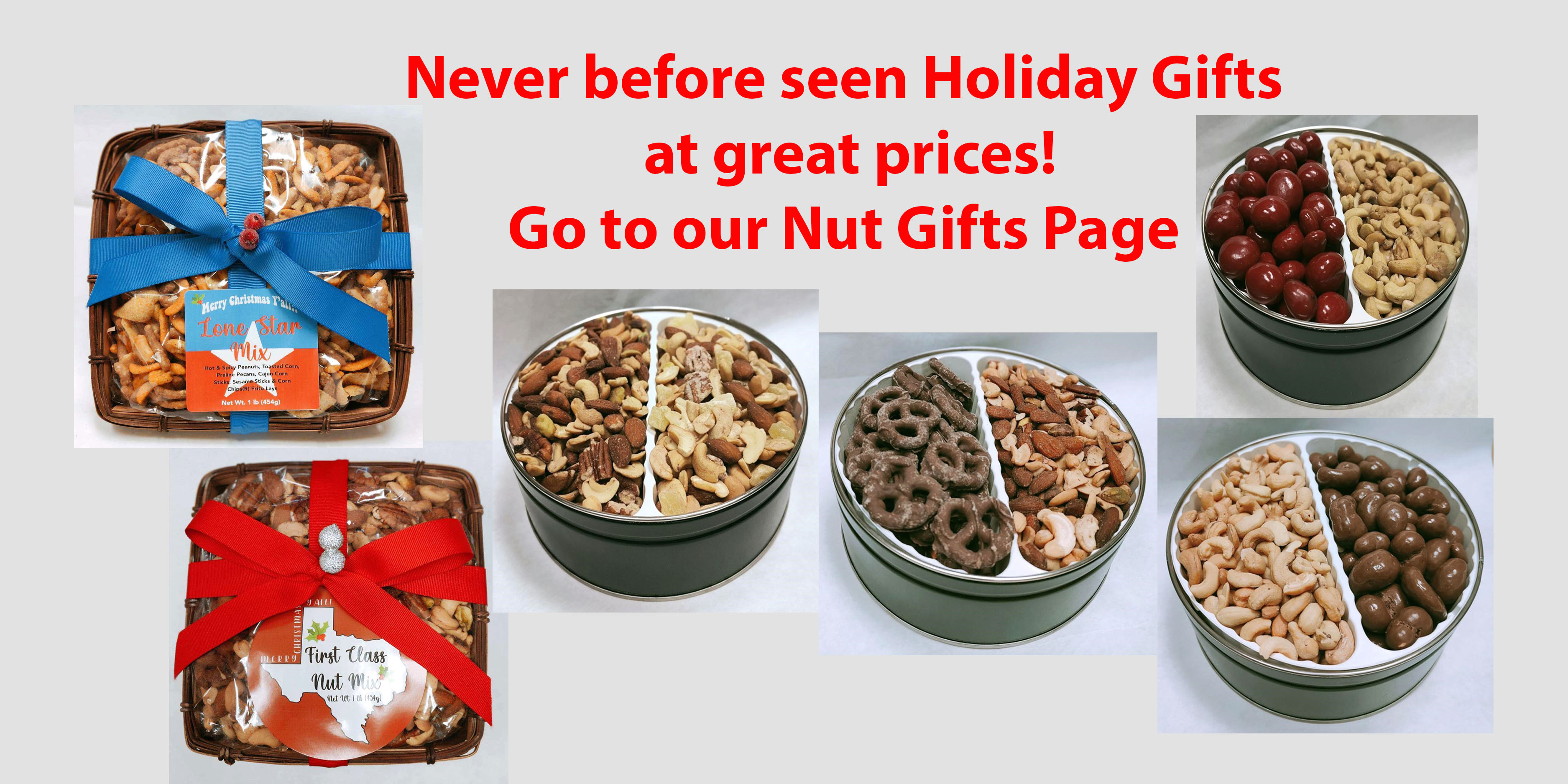 Great Nuts | Nuts, Nut Confections, Mixes and Frosted Nuts and Gifts